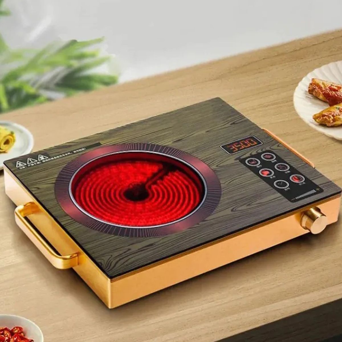 Electric cooker plate store