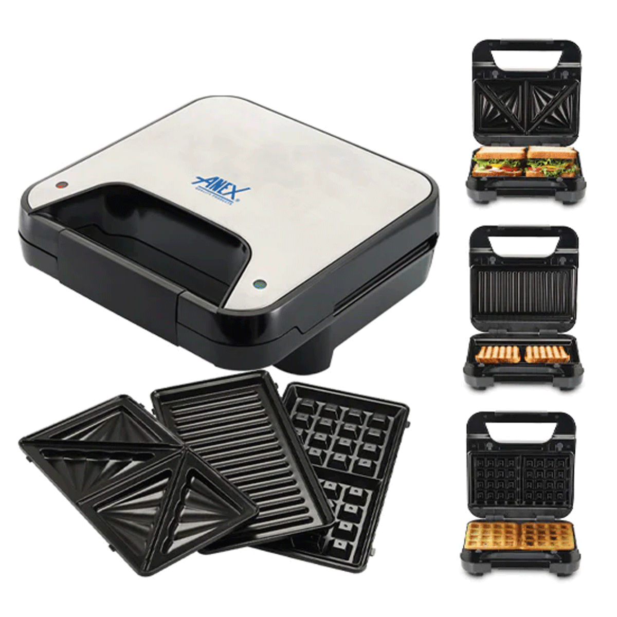 Anex AG-2047 Deluxe Sandwich Maker – Surmawala Website