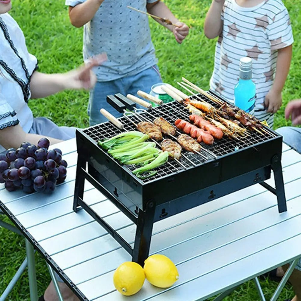 Portable Folding Barbecue Grill - Lightweight – Surmawala Website